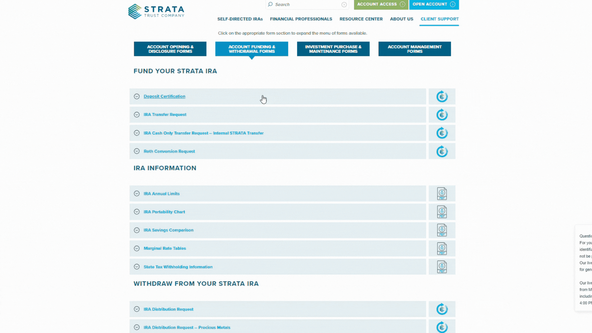 PDF Forms for Manual Submission