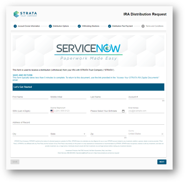 How Do I Take a Cash Distribution From My STRATA IRA?