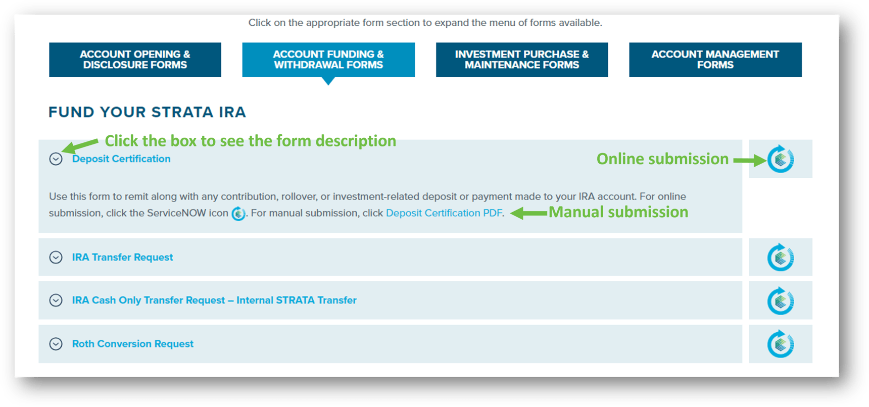 Where Can I Find STRATA Forms?