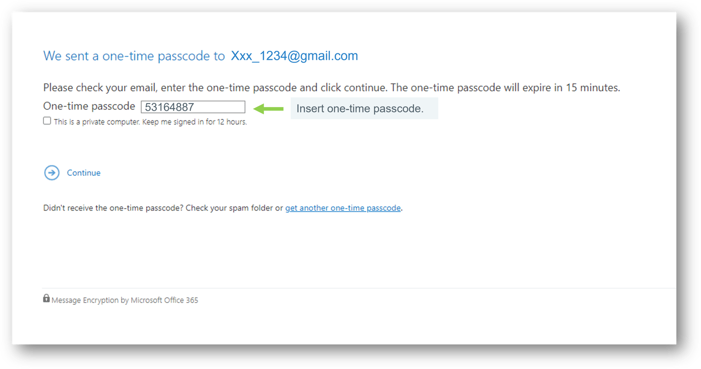 Secure Email Communication - Receiving a Message